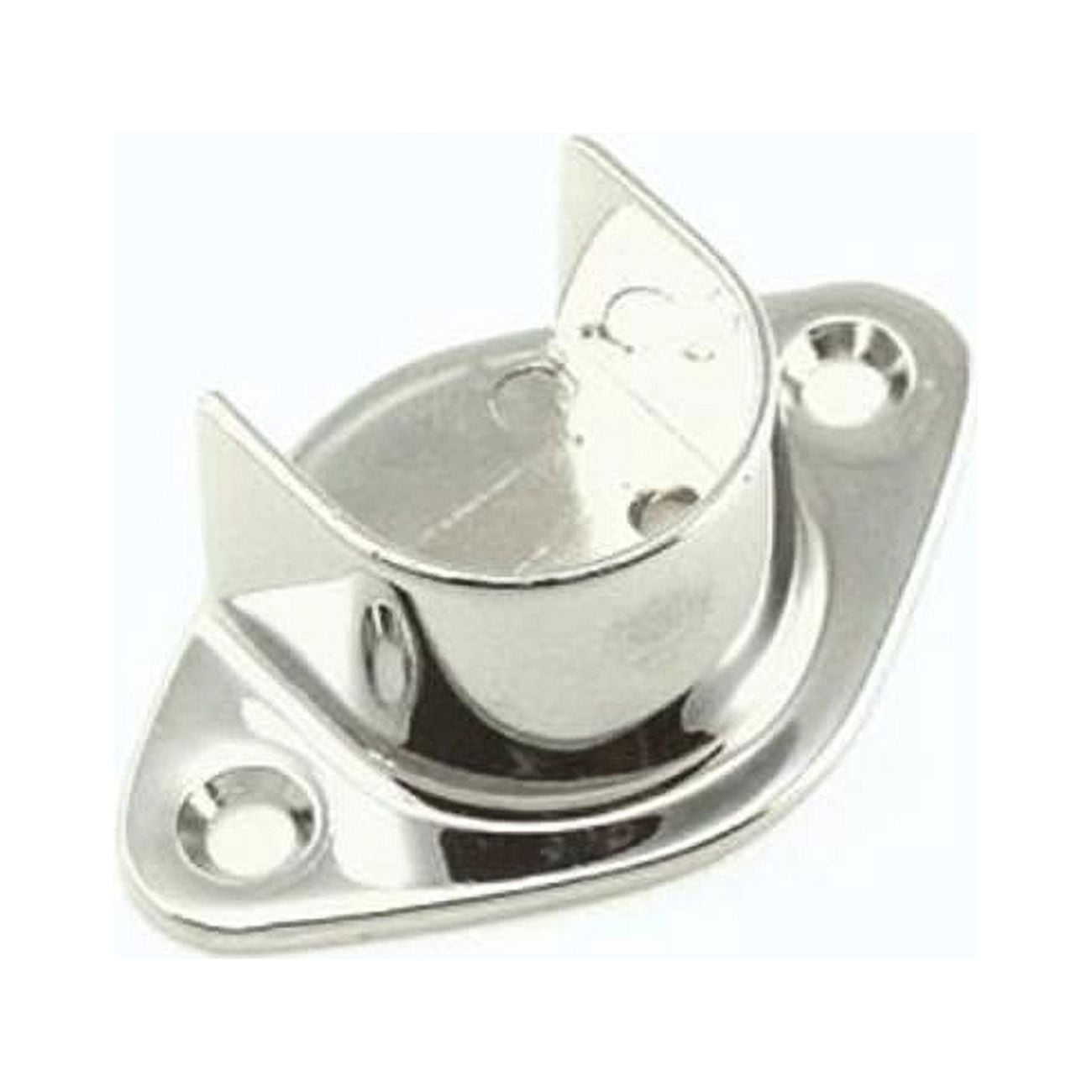 Open Flange for 1.06 in. Round Tube - Stainless Steel - Walmart.com