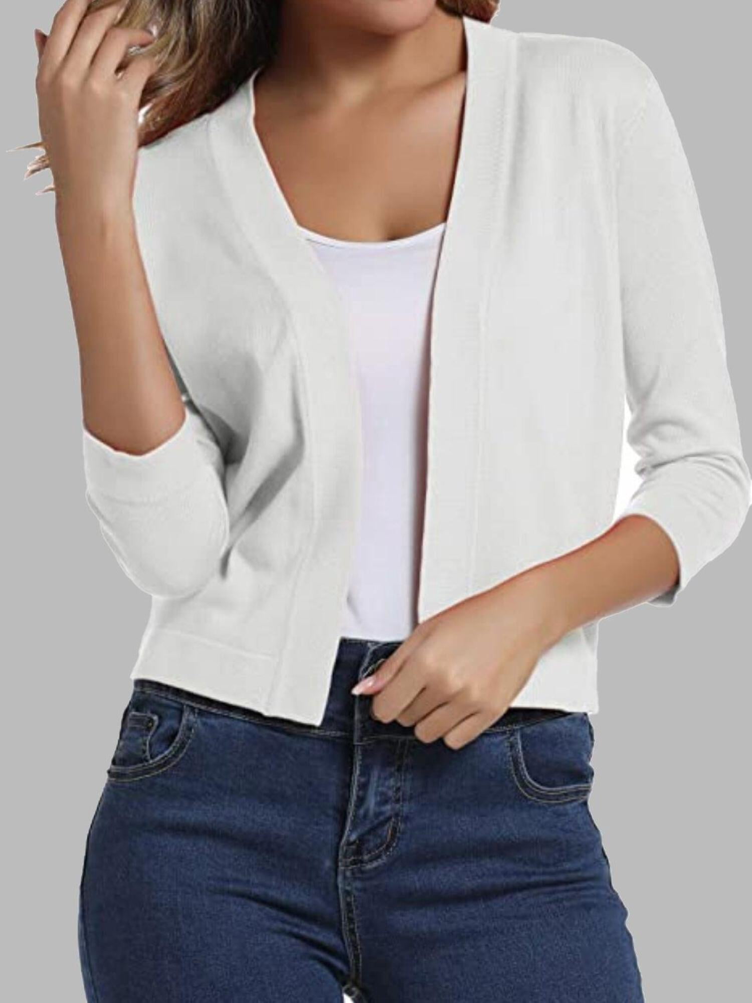 Open Front Cardigan - Walmart.com