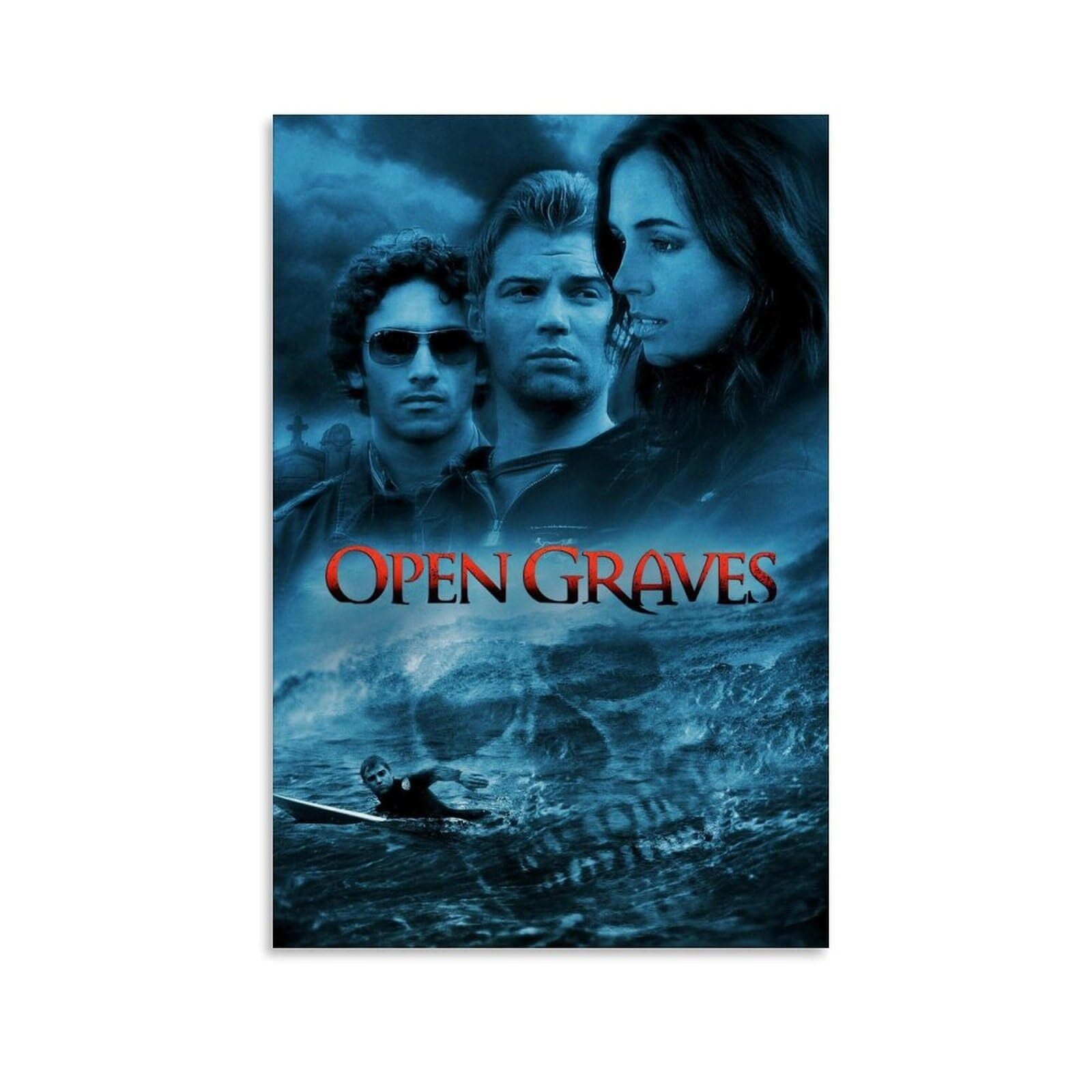 Open Graves Movie Poster Room Aesthetic Poster Print Art Wall Painting ...