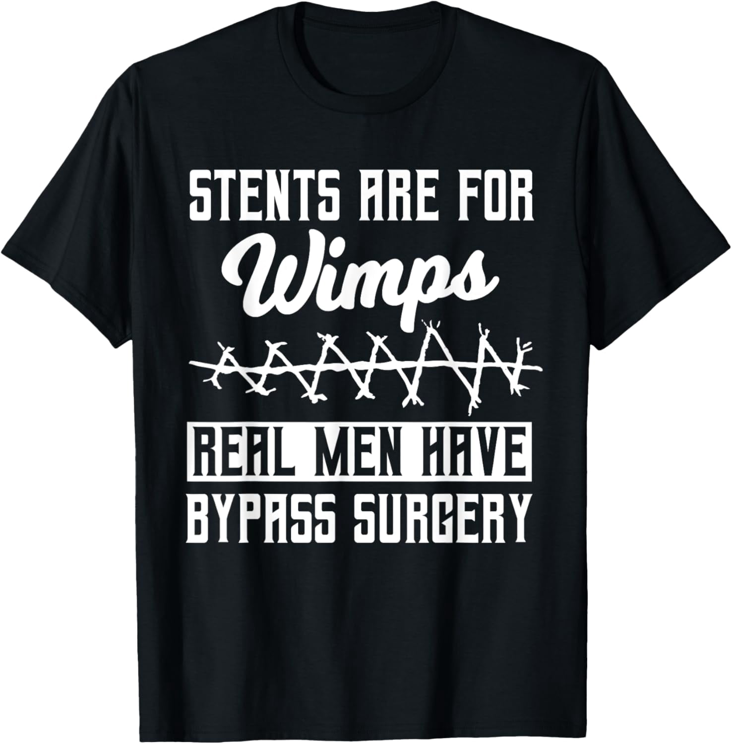 Open Heart Bypass Surgery Coronary Artery Stent Patient T-Shirt ...