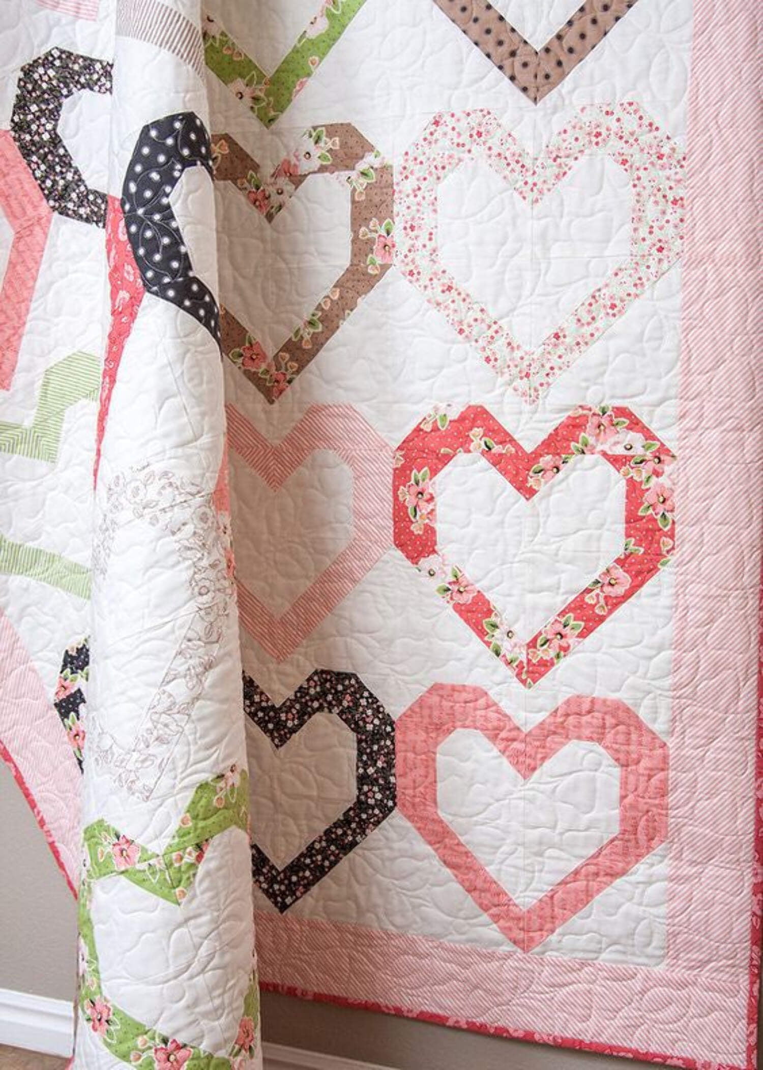 Open Heart Quilt Pattern - Walmart.com