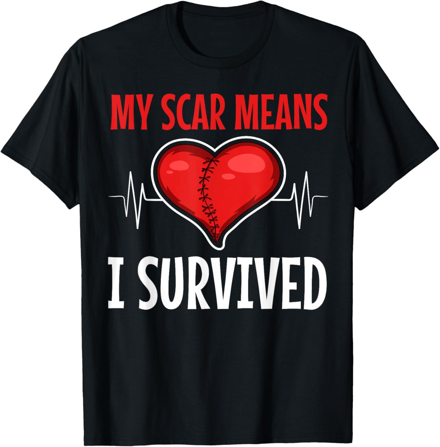 Open Heart Surgery Coronary Bypass Artery Stent Patients T-Shirt ...