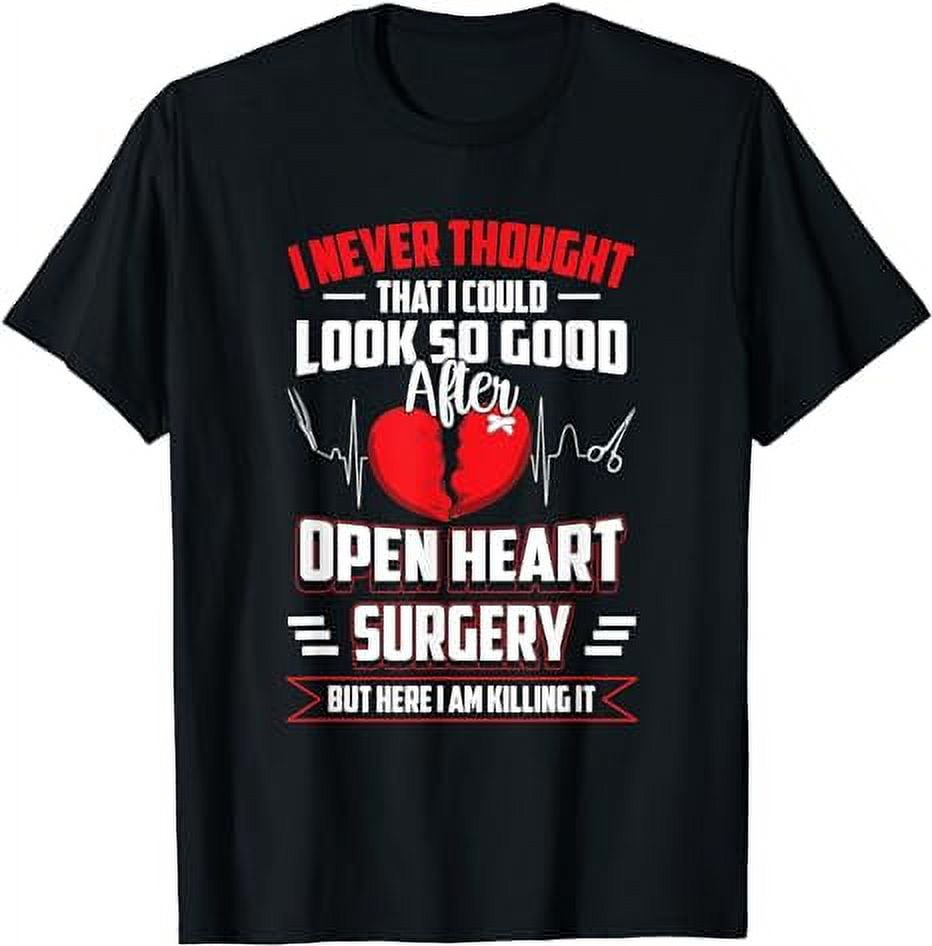 Open Heart Surgery Heart Bypass T-Shirt - Walmart.com