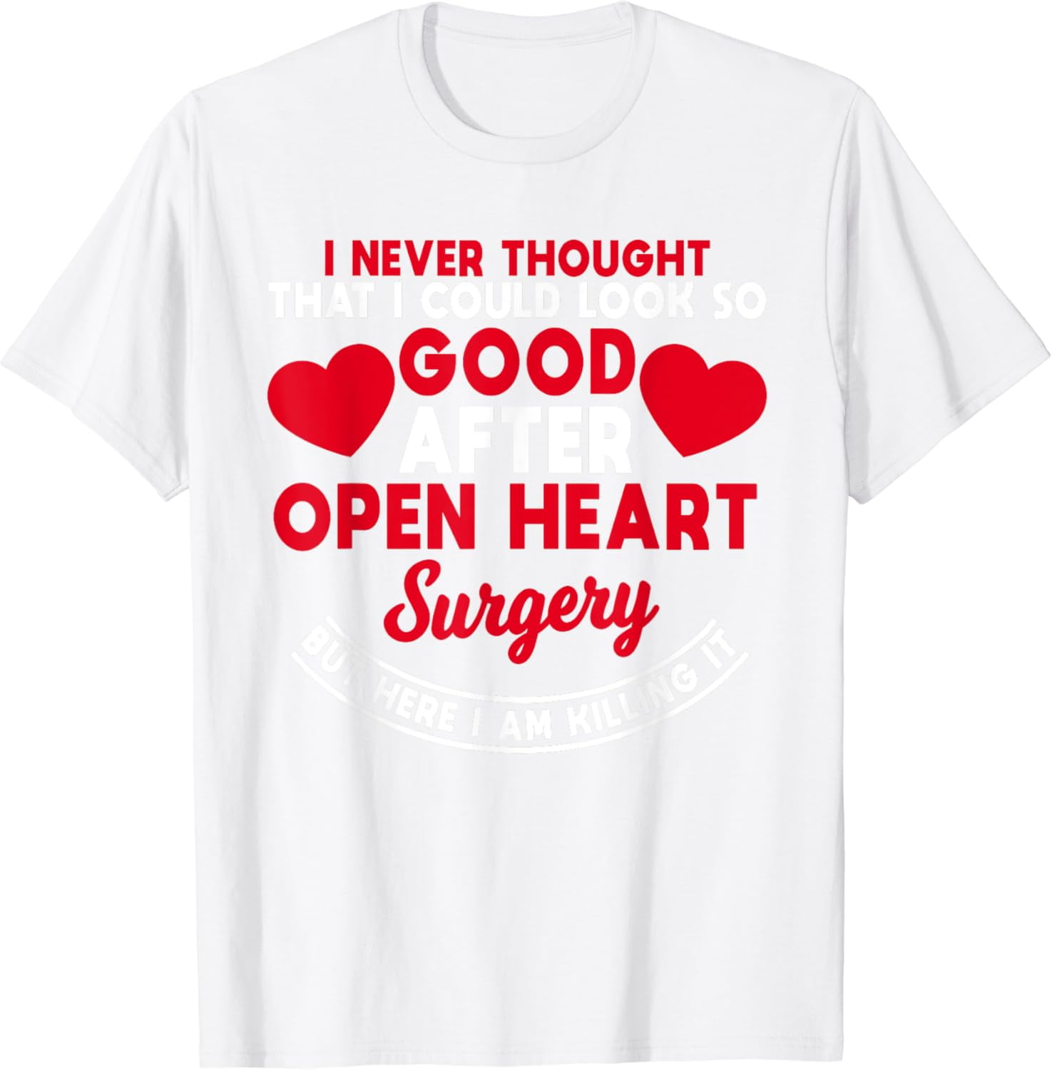 Open Heart Surgery Quadruple Bypass Coronary Artery Warrior T-Shirt100% cotton - Walmart.com