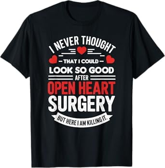 Open Heart Surgery Quadruple Bypass Coronary Artery Warrior T-Shirt - Walmart.com