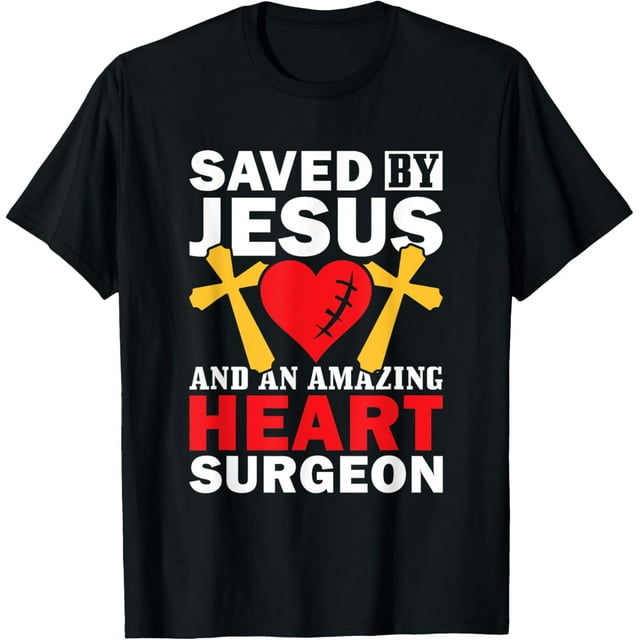 Open Heart Surgery Survivor Jesus Bypass Recovery T-Shirt - Walmart.com