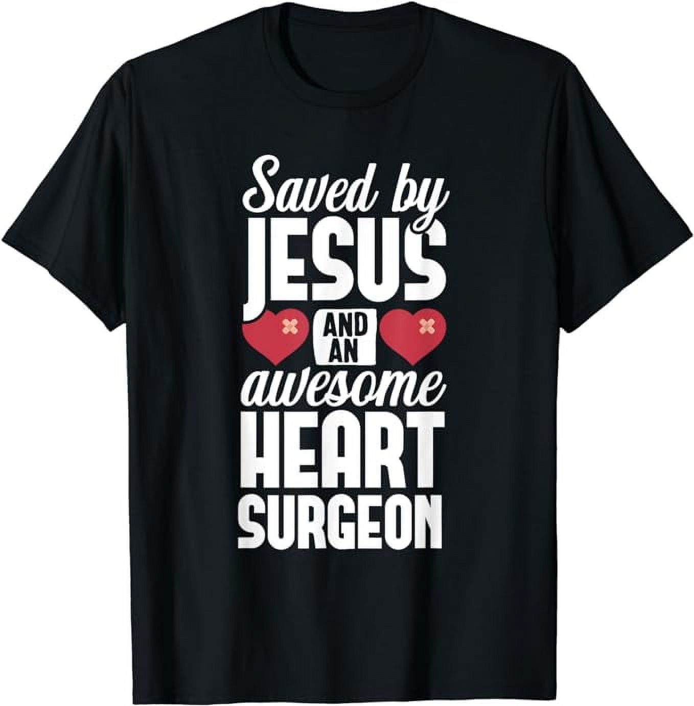 Open Heart Surgery Survivor Jesus Bypass Recovery T-Shirt - Walmart.com