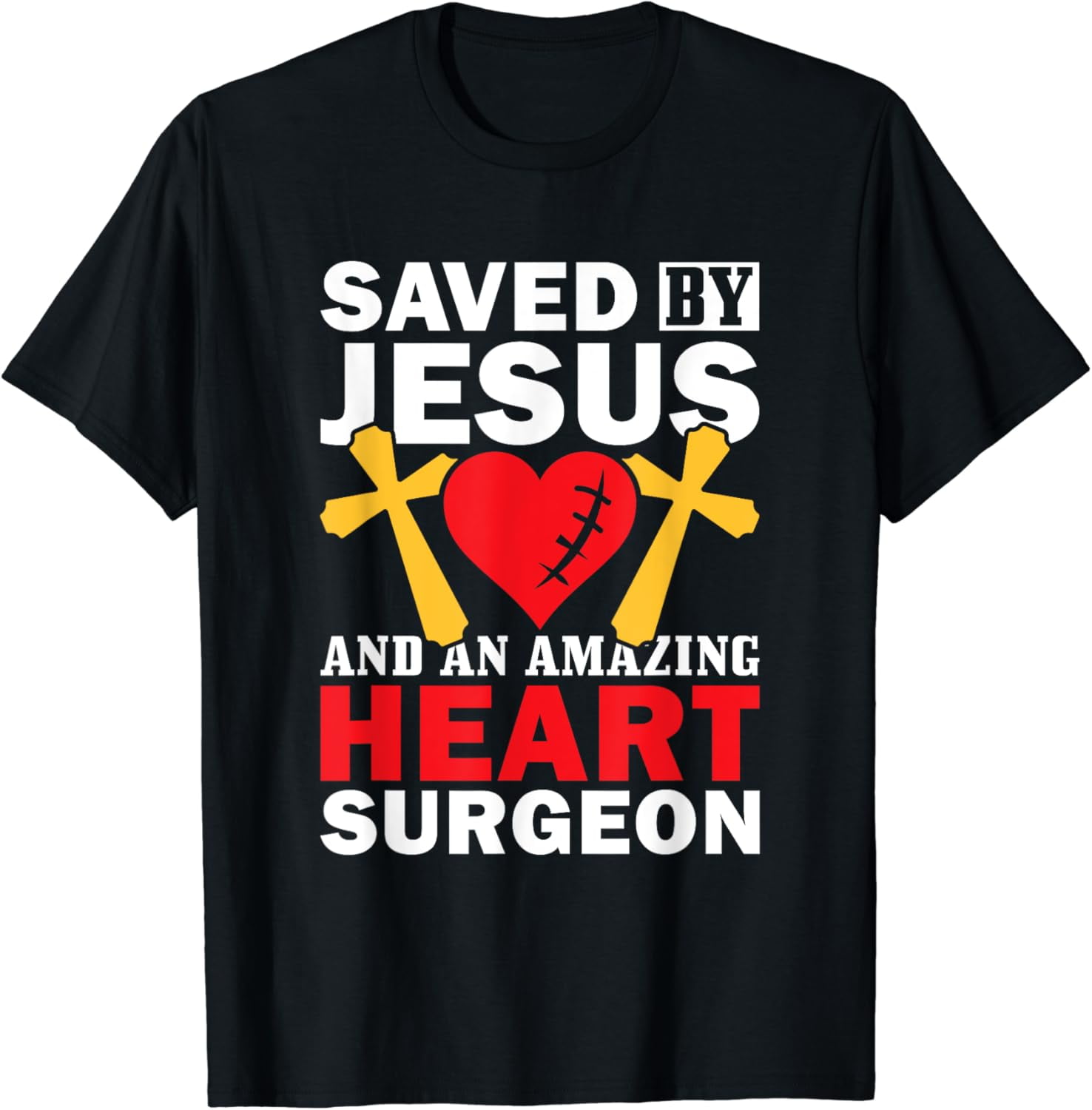 Open Heart Surgery Survivor Jesus Bypass Recovery T-Shirt - Walmart.com
