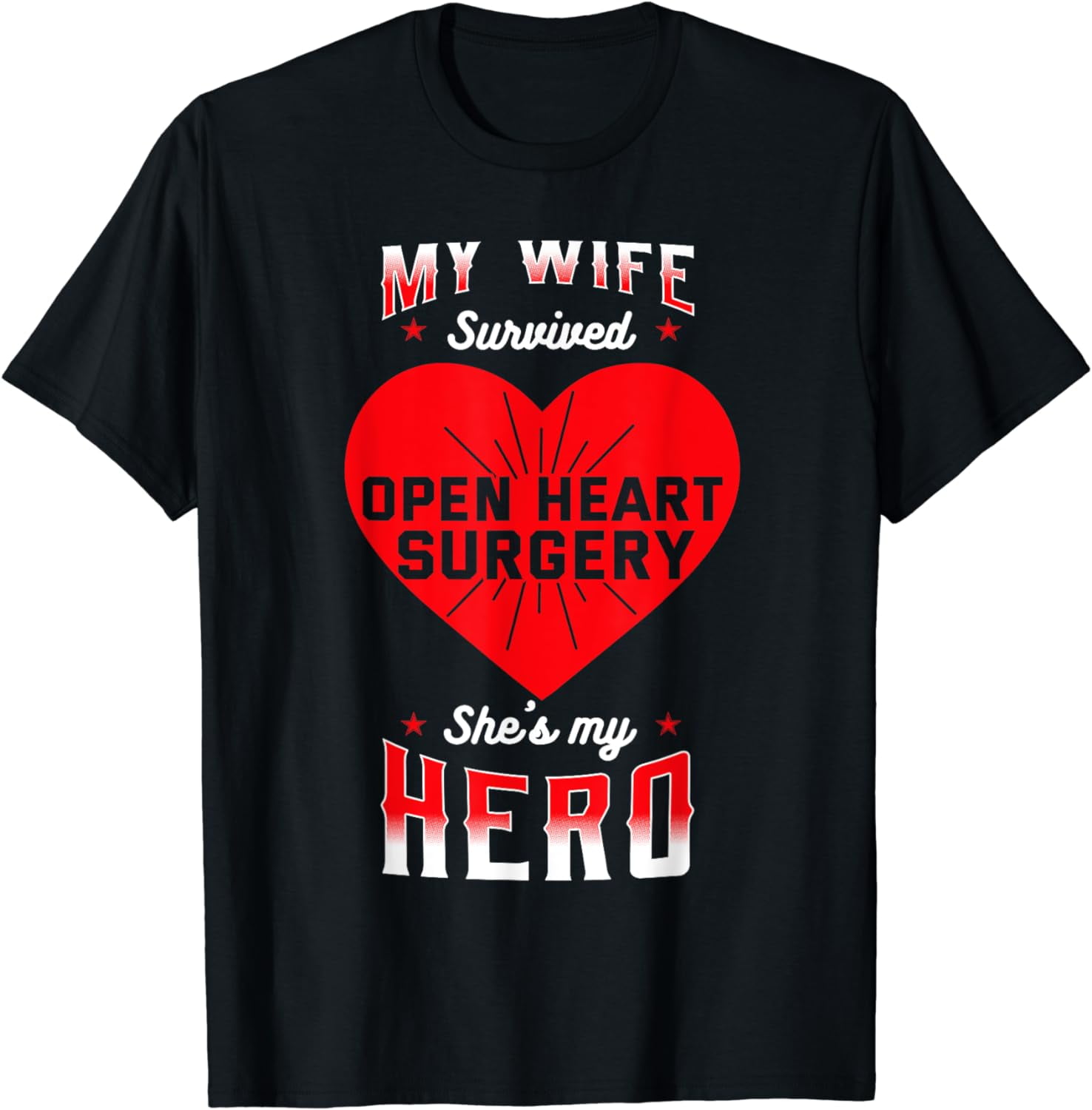 Open Heart TR Surgery Transplant CABG Congenital Patients T-Shirt ...