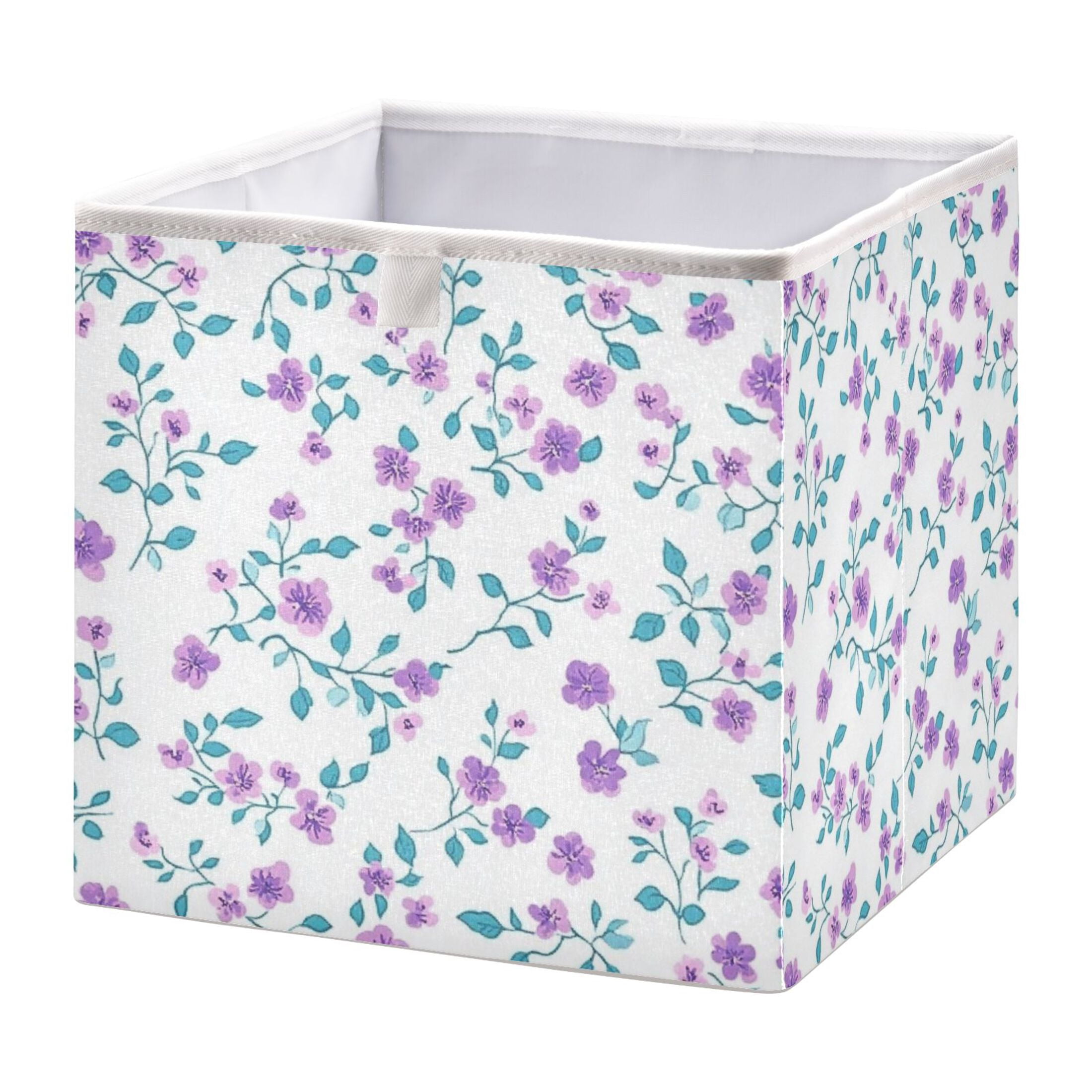 Open Home Storage Bins Durable Foldable Fabric Organizers for Clothes ...