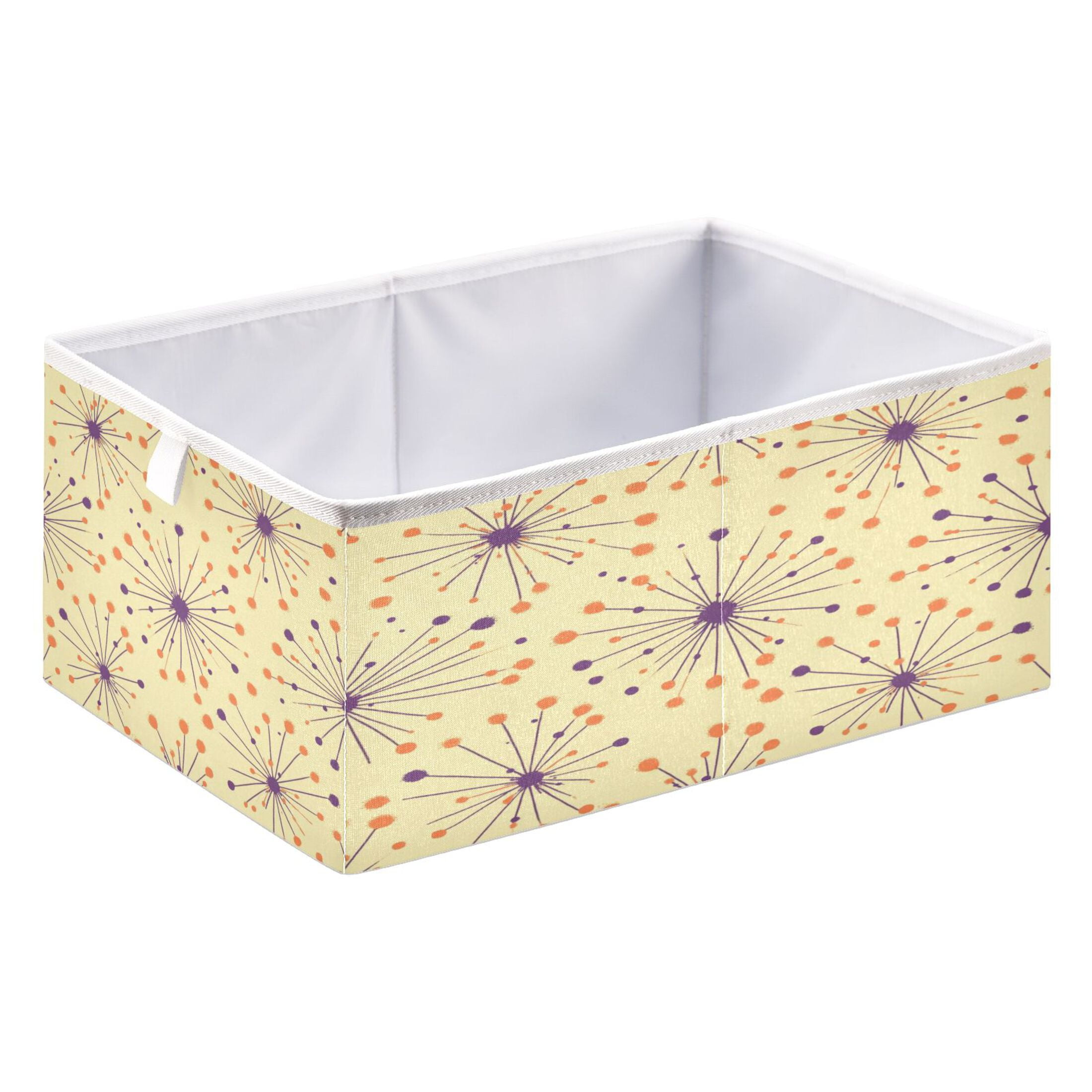 Open Home Storage Bins Durable Foldable Fabric Organizers for Clothes ...