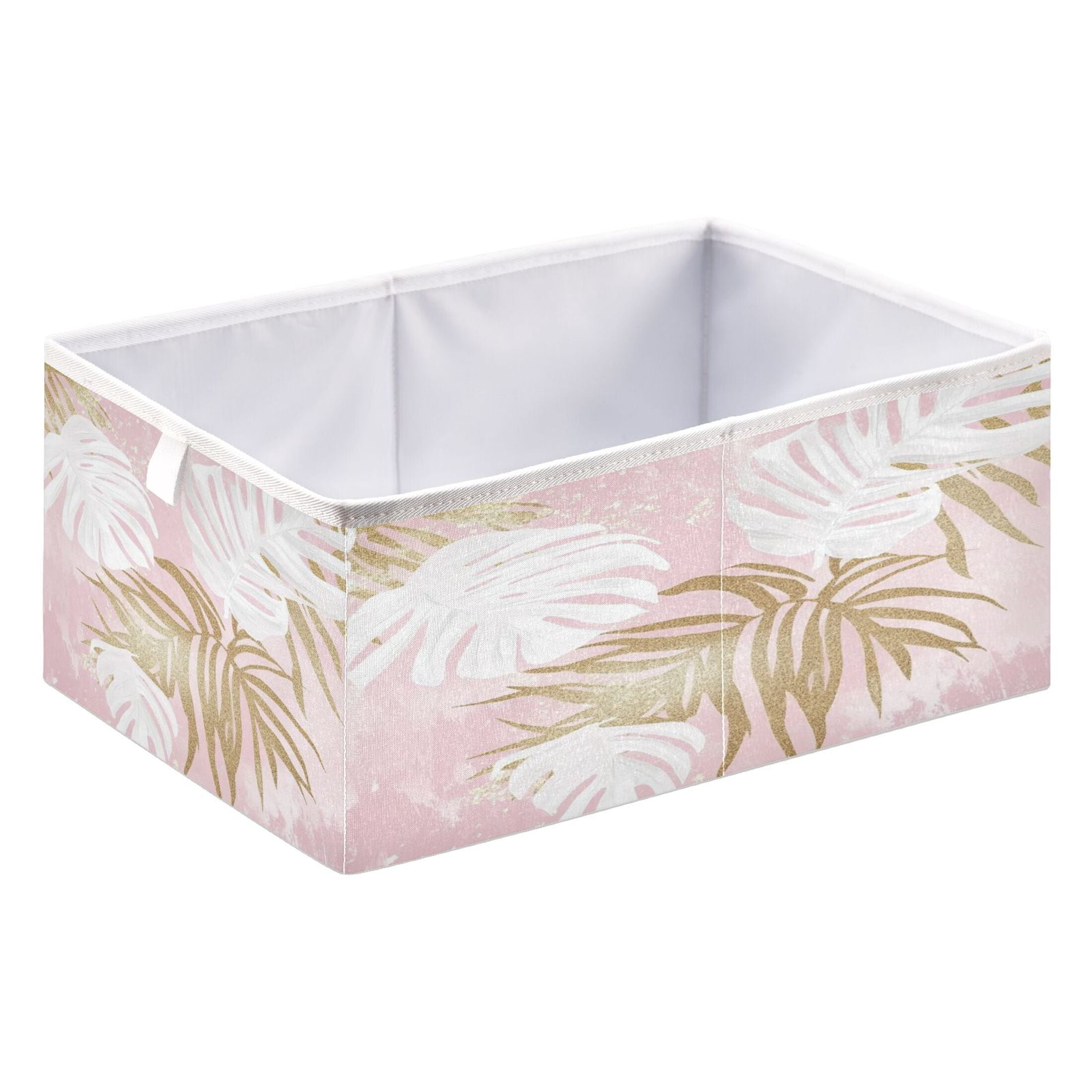 Open Home Storage Bins Durable Foldable Fabric Organizers for Clothes ...