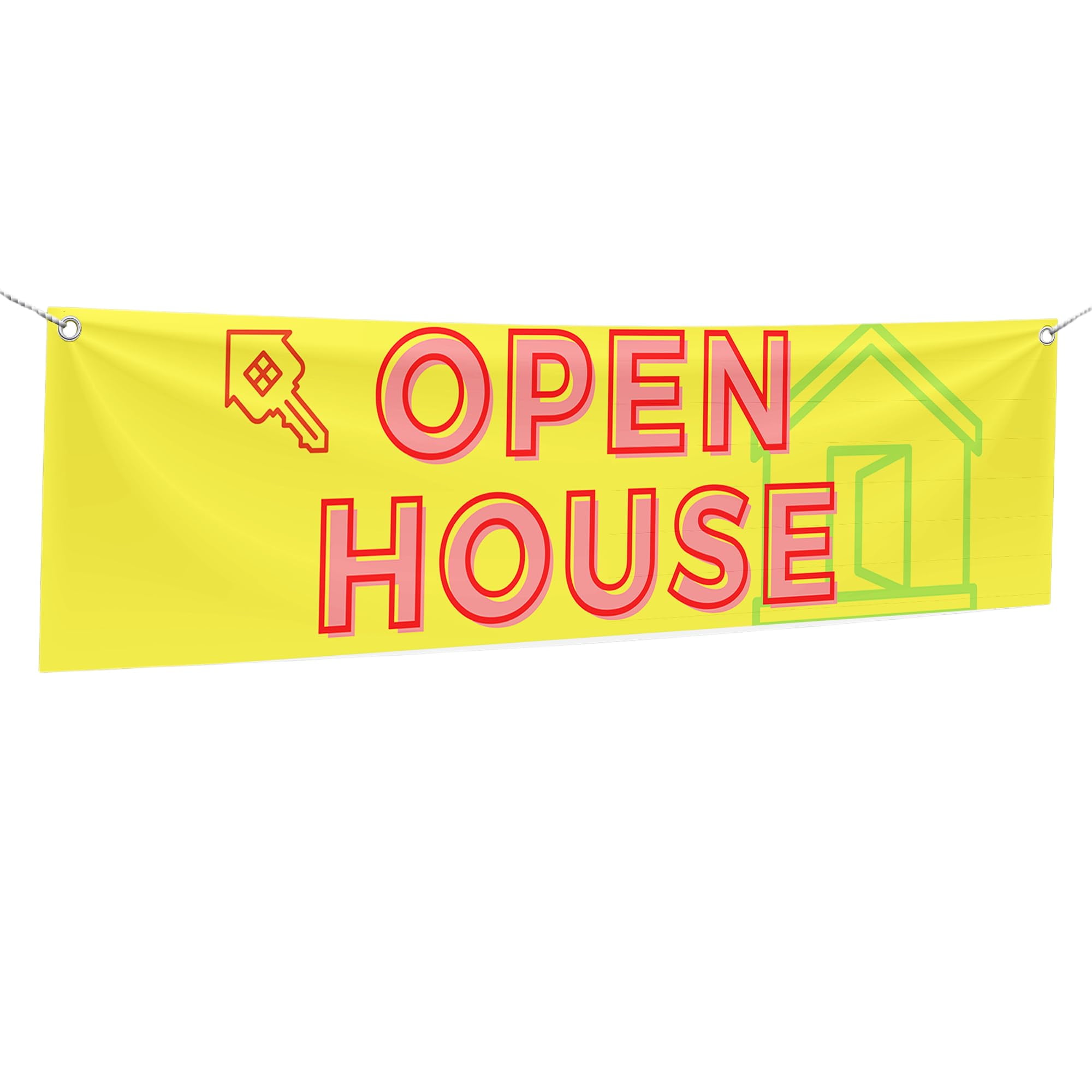 Open House Large Banners and Signs for Outdoor by DreamController ...