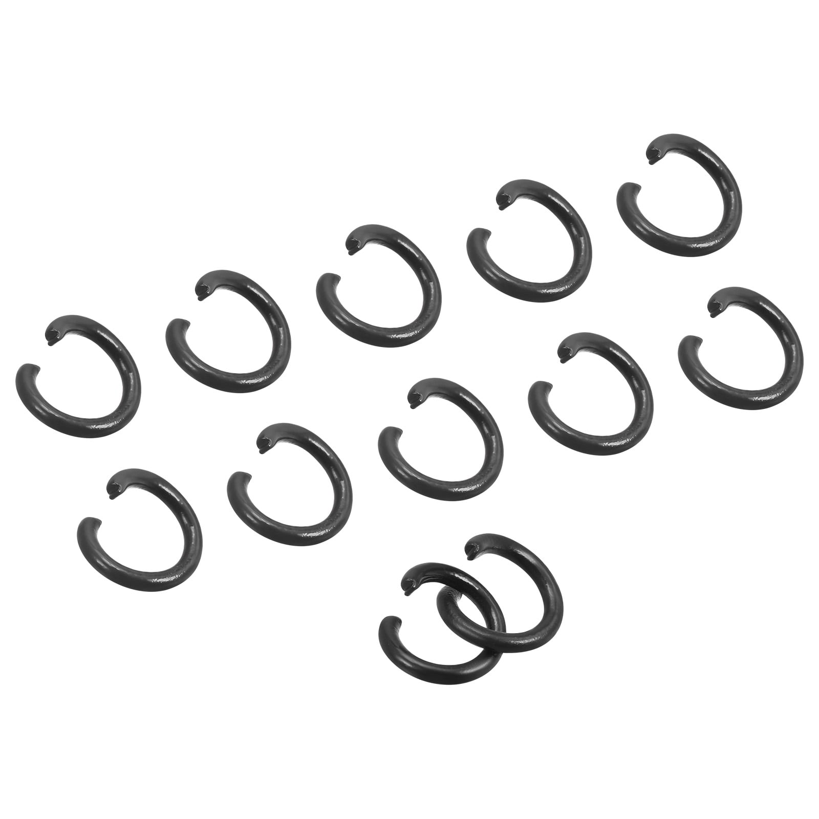 Open Jump Rings, 8mm Colorful O-ring Connectors for DIY Crafts, Carbon ...