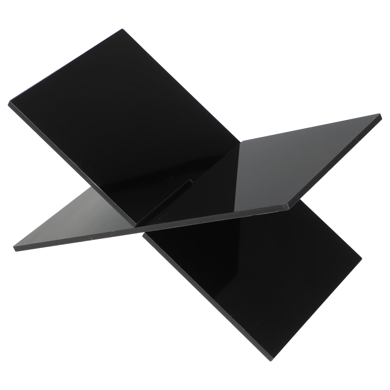 Desktop Book Holder Acrylic Display Stand for Magazine and Book Open ...