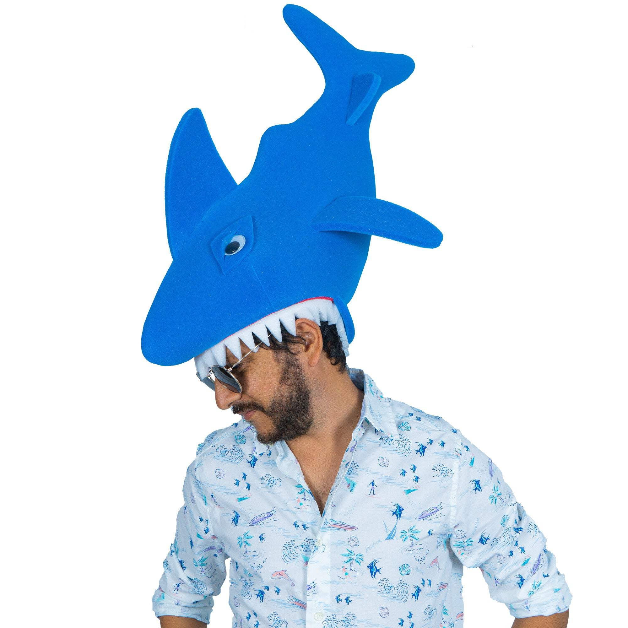 Open Mouth Shark Hat - Shark Party Hat - Shark Gift Hat - Nautical ...
