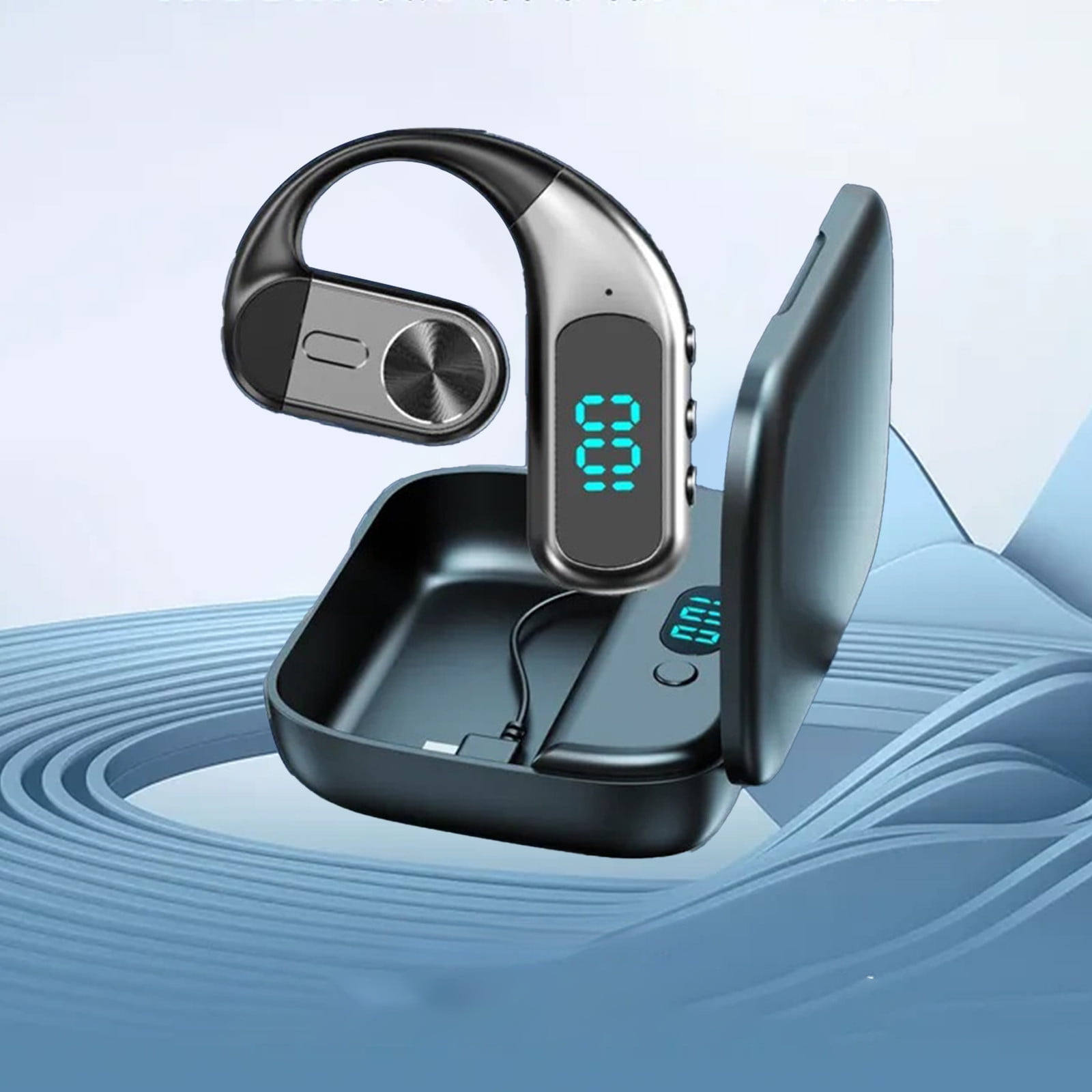 Open Non In Ear Bluetooth Earphones 5.4 Wireless Hanging Ear Design ...