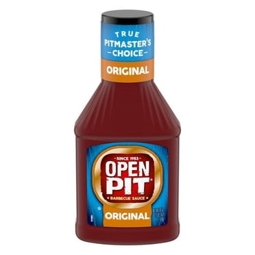 Open Pit Thick & Tangy Original Barbecue Sauce, Ideal for Ribs, 18 oz ...