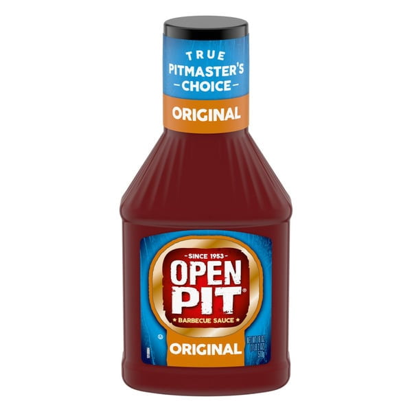 Open Pit Original Authentic Barbecue Sauce 18 oz (Pack of 2) - Walmart.com