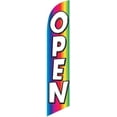 Walmart Business Advertising Feather Banner Swooper Flag Sign with 15ft ...