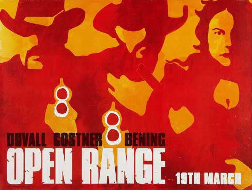 Open Range - movie POSTER (UK Style A) (27" x 40") (2003) - Walmart.com