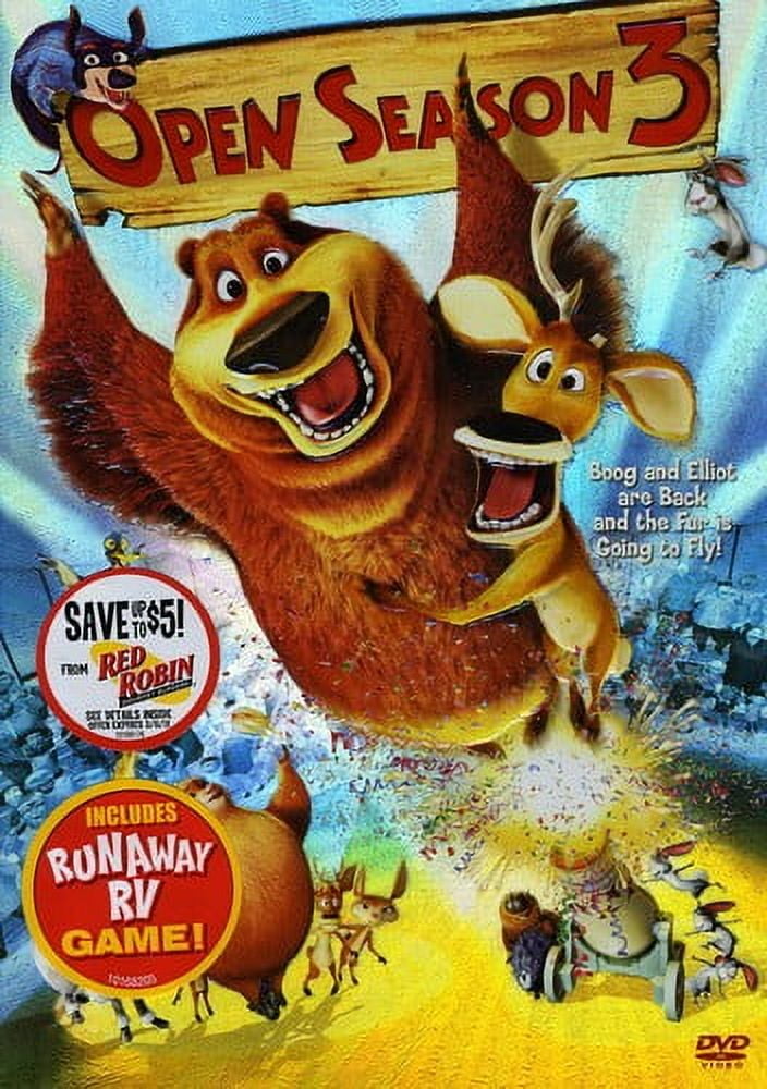 Open Season 3 (DVD), Sony Pictures, Kids & Family - Walmart.com