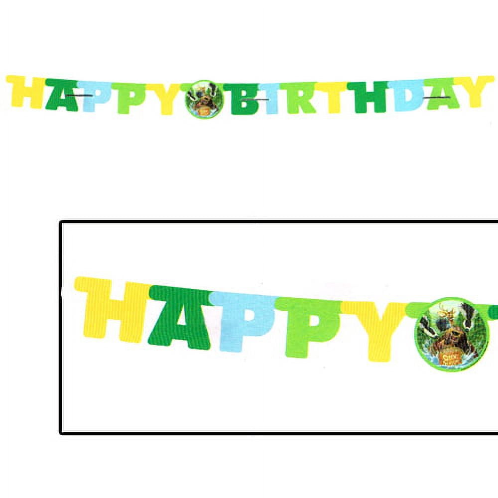 Open Season Happy Birthday Banner (1ct) - Walmart.com