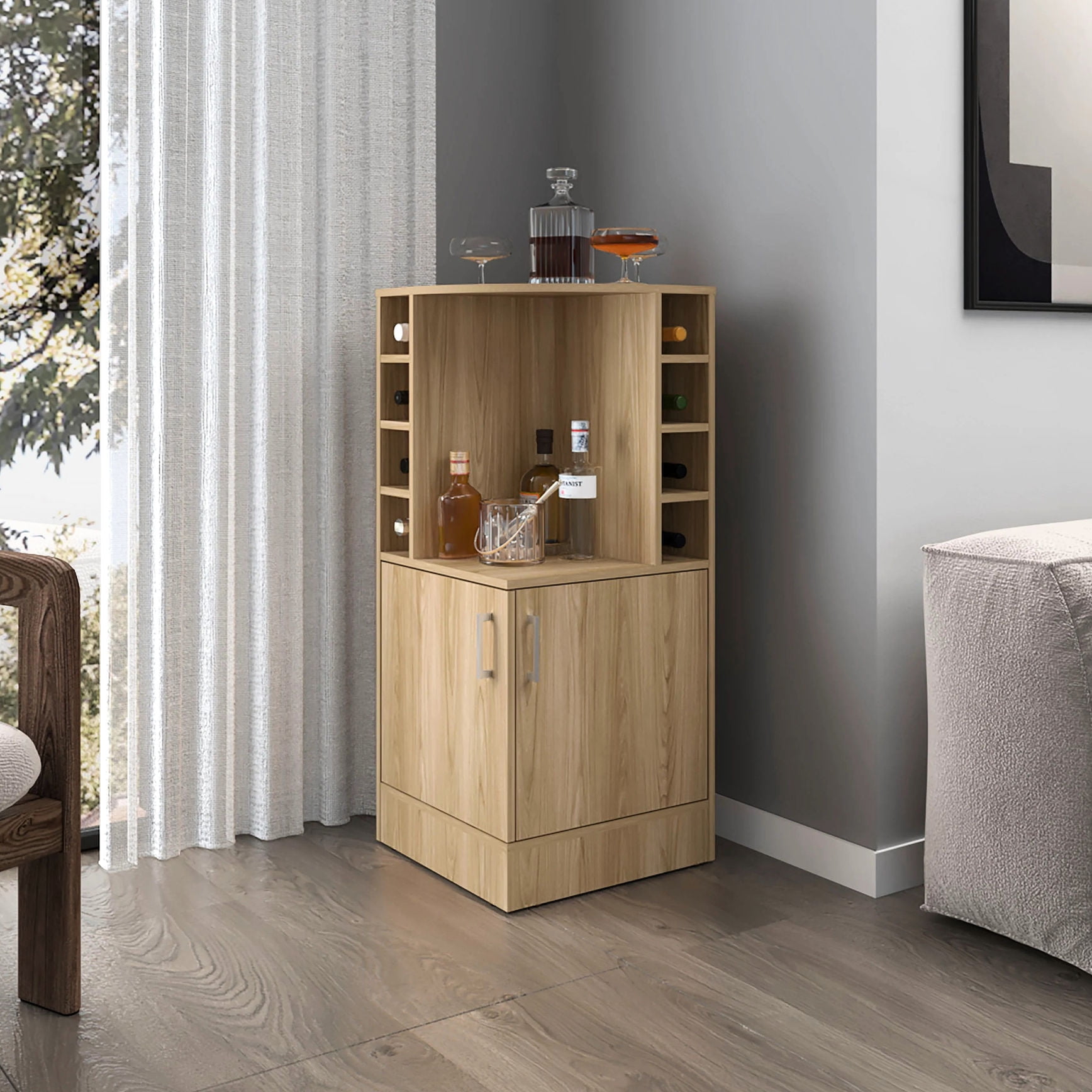 Open Shelf Feature / In Living Rooms / Easy Access to Essentials ...