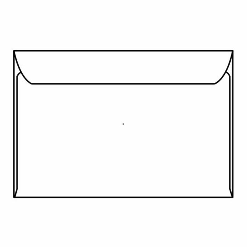 Open Side Booklet Envelopes, 9" x 12", 24#, Bright White (96% ...