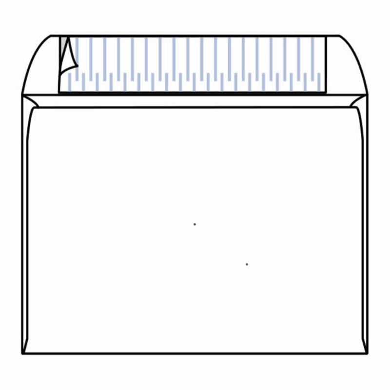 Open Side Booklet Envelopes, 9" x 12", 28#, White, Side Seams, Pressure ...