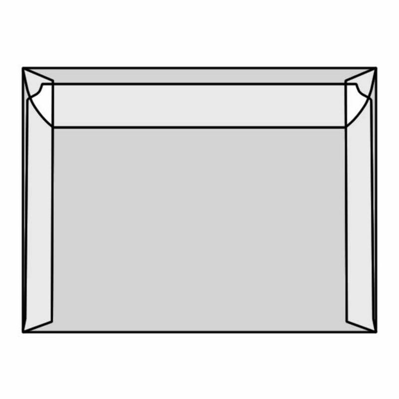 Open Side Booklet Envelopes, 9" x 12", 30#, White Translucent, Side ...