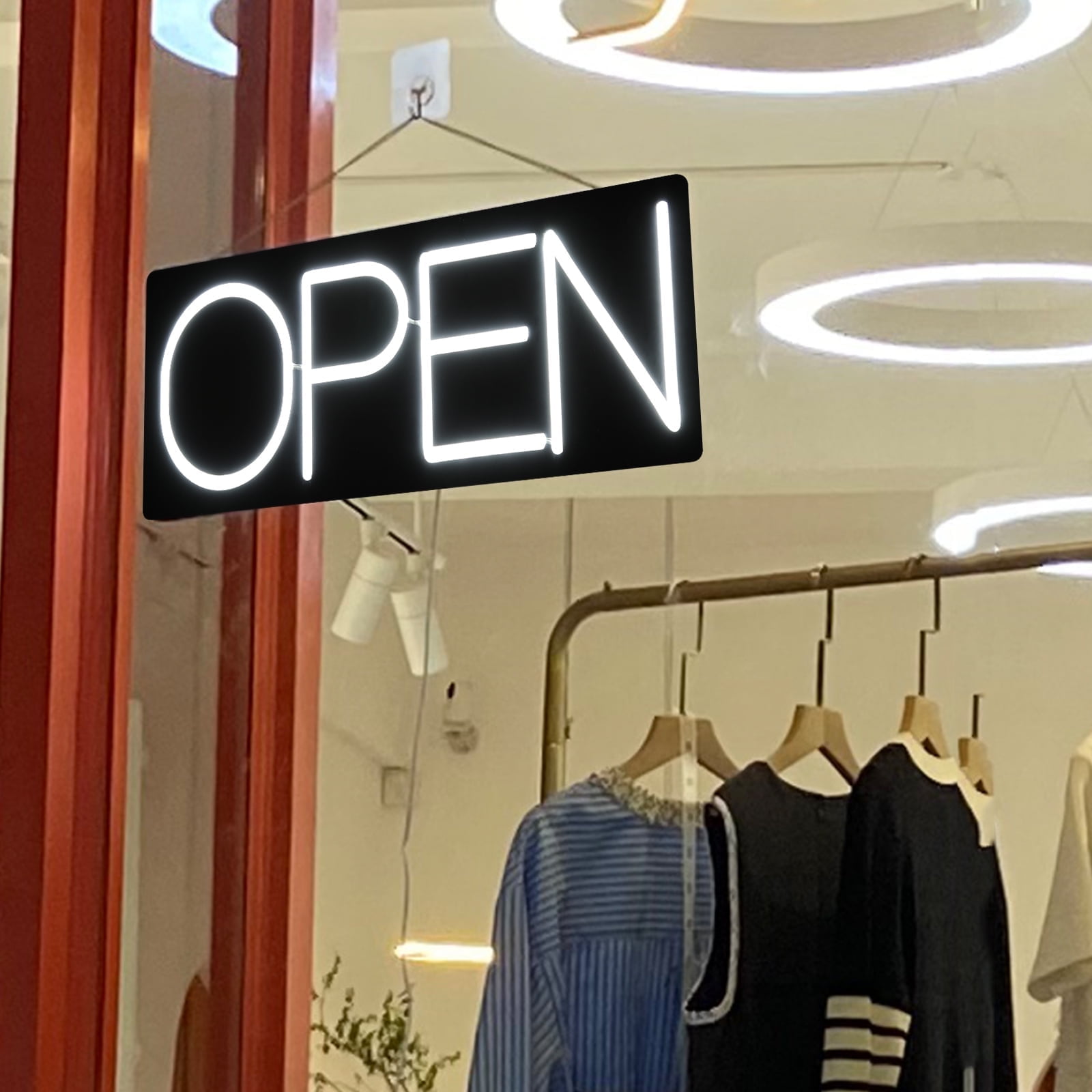 Open Signs for Business, LED Neon Open Sign for Business Window ...