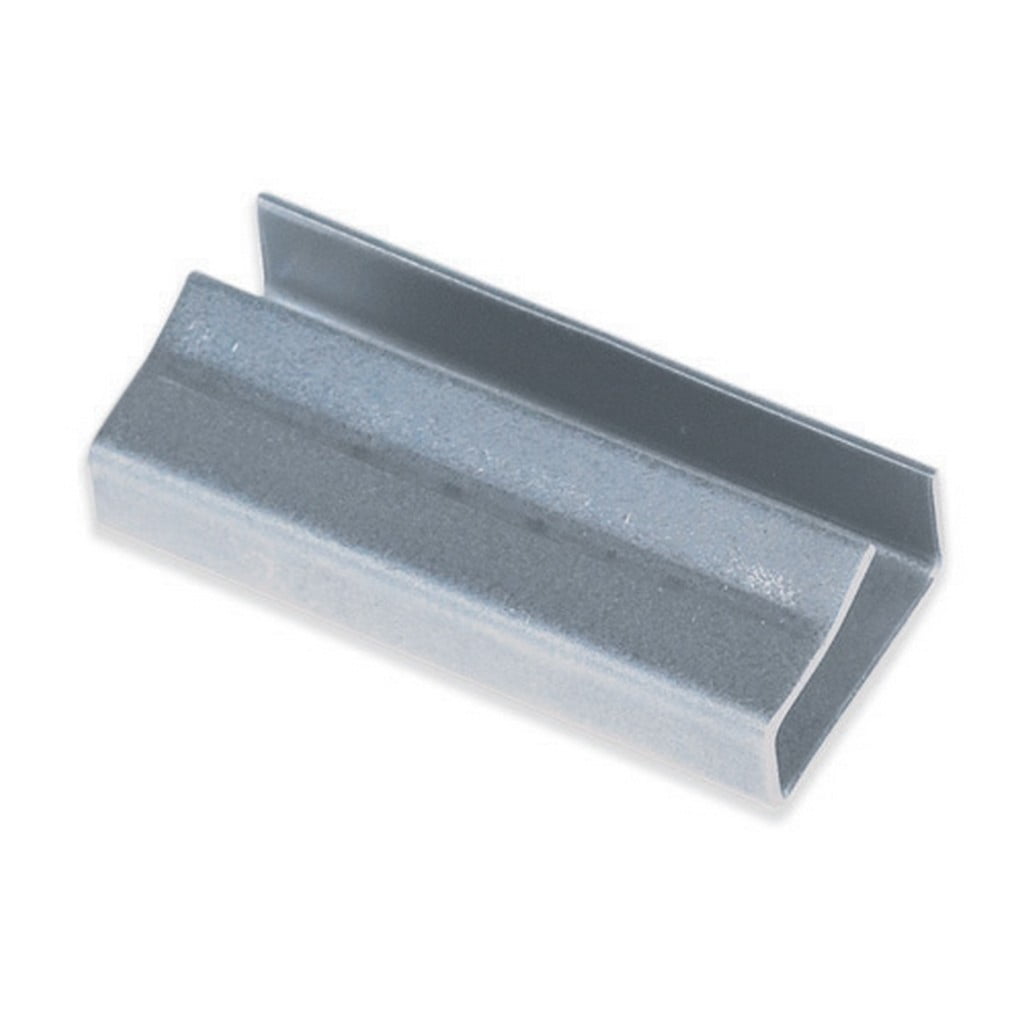 Open/Snap On Metal Poly Strapping Seals 1/2" X 1 1/4" (1000 Per/Case ...