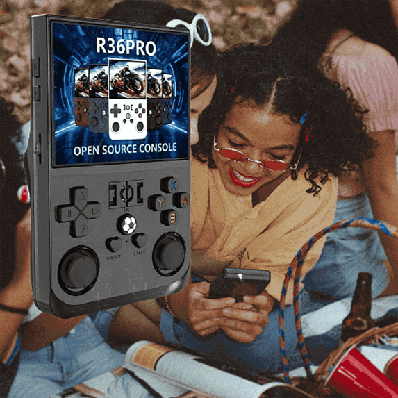 Open Source Handheld Game Console, 4.0-inch 3D Large Screen, GBA Dual ...