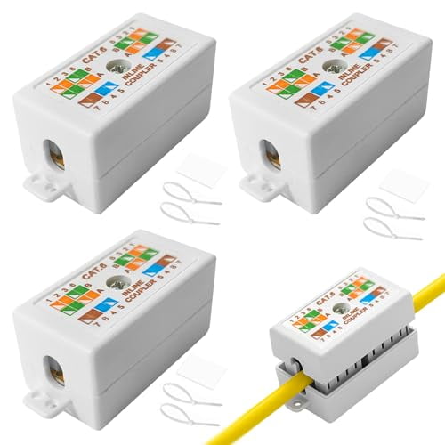 Open Splice Junction Box for Solid Core Cat6/Cat5e Cable, Punch Down ...