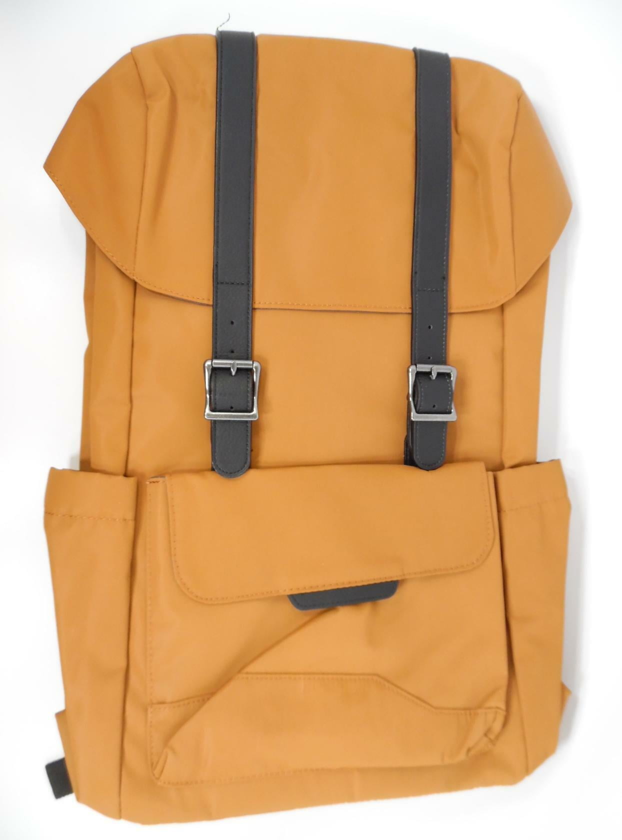 Open Story Fitted Flap Adult 17" Backpack with Cinch-Cord Closure ...