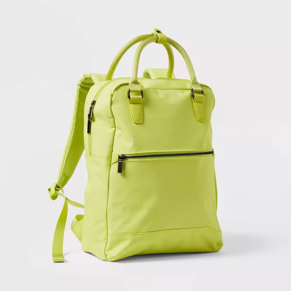 Open Story Age Over 18 Commuter Backpack, Lime Green - Walmart.com