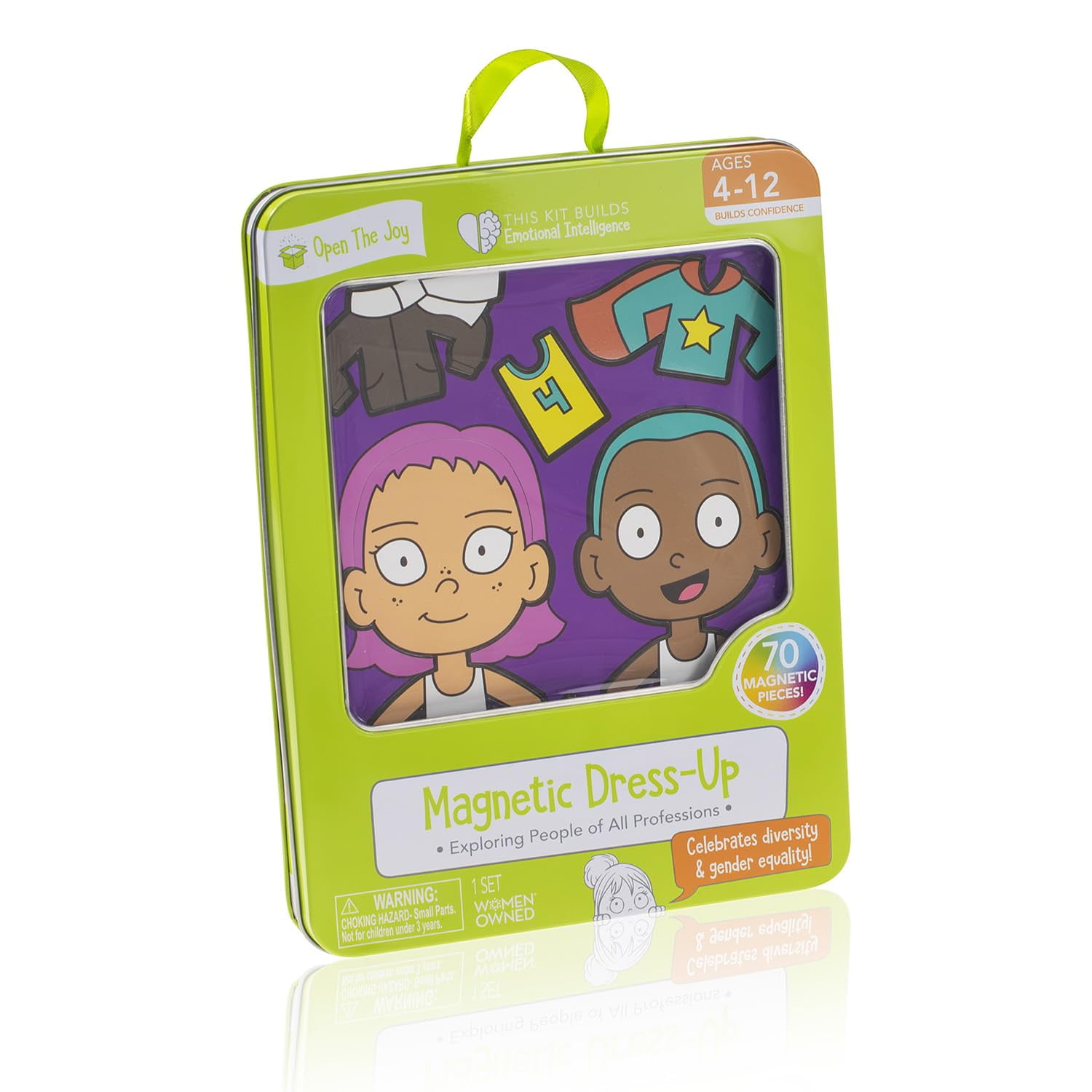 Open The Joy Magnetic Dress-up Playset for Kids - Mix and Match ...