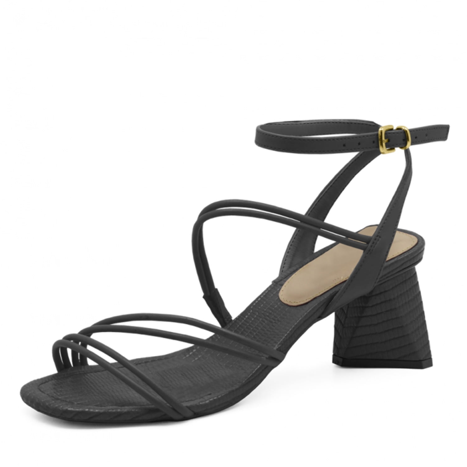 Open Toe Strappy Heels - Walmart.com
