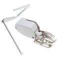 Open Toe Walking Foot with Adjustable Guide, Fits Low Shank Sewing ...