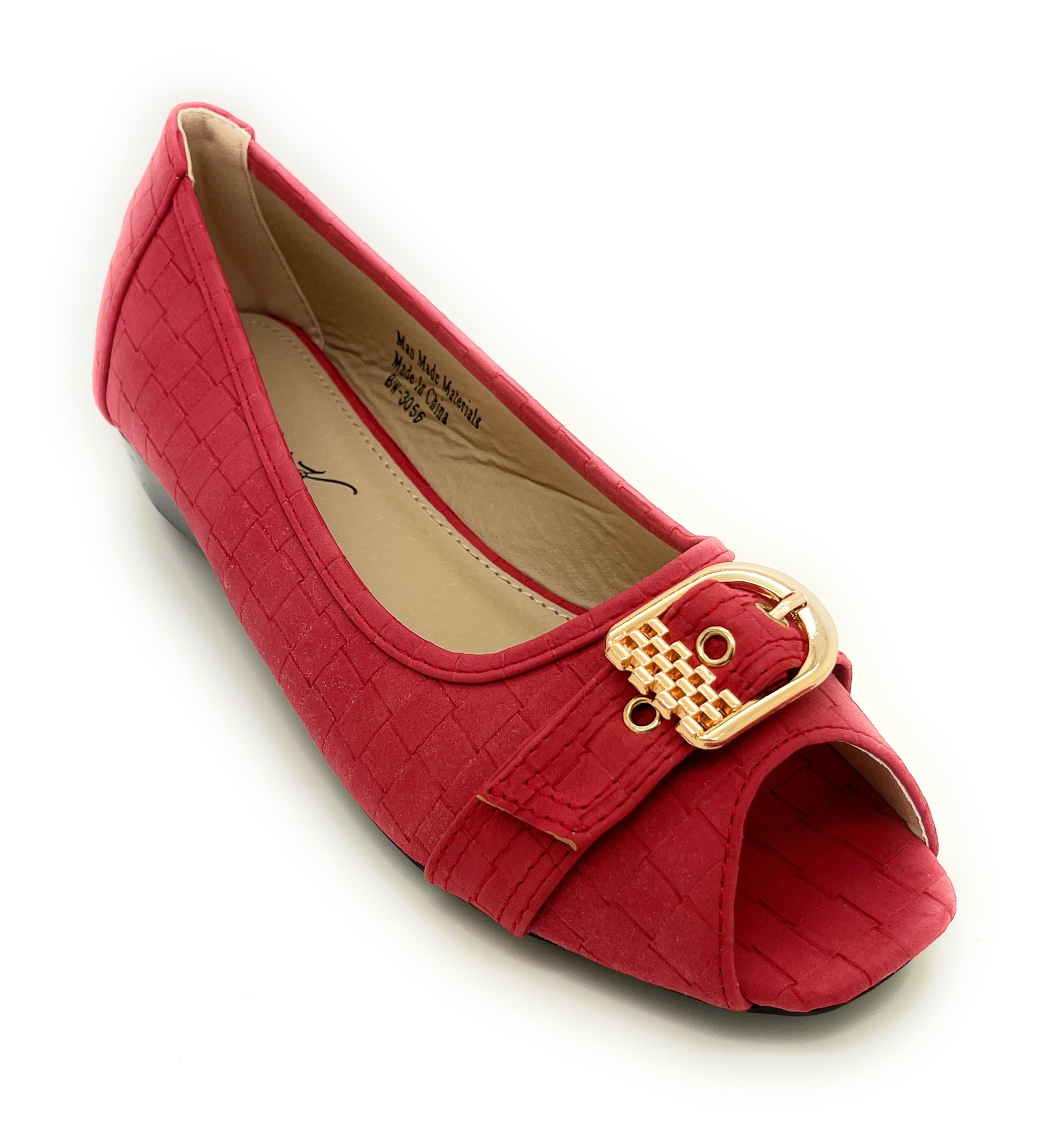 Open Toe Wedge Flat - Walmart.com