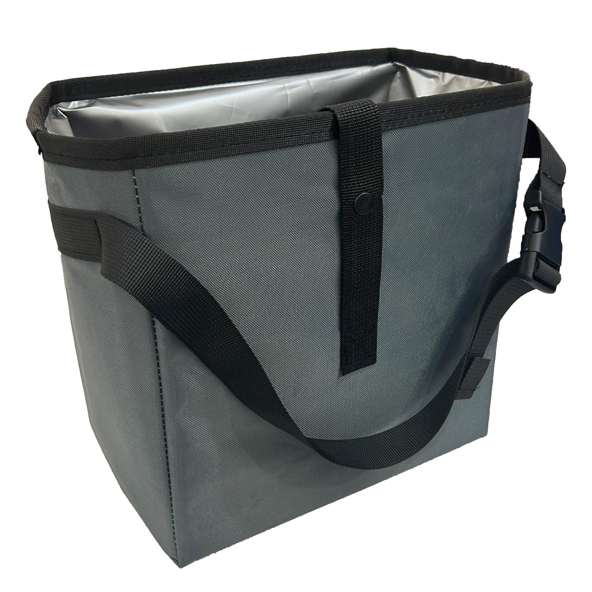 Open-Top Car Trash Can- Waterproof Leakproof Hanging Car Trash Bag Auto ...
