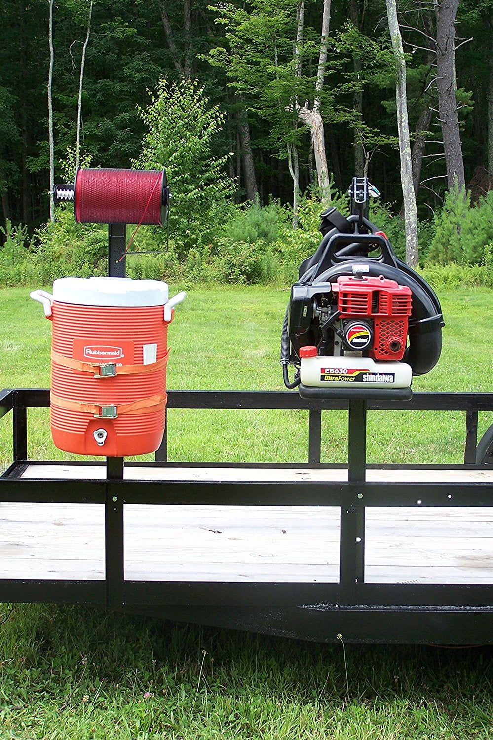 Open Trailer Rack System by Pack'em Racks - Backpack Blower, Cooler ...