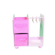 Emily Rose 18 inch Doll Clothes Storage Closet Open Wardrobe 18" Doll ...