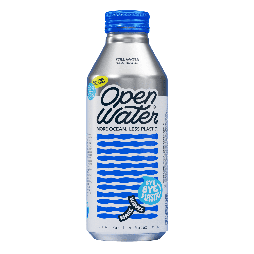 Open Water Ultra-Purified Still Bottled Water with Electrolytes ...