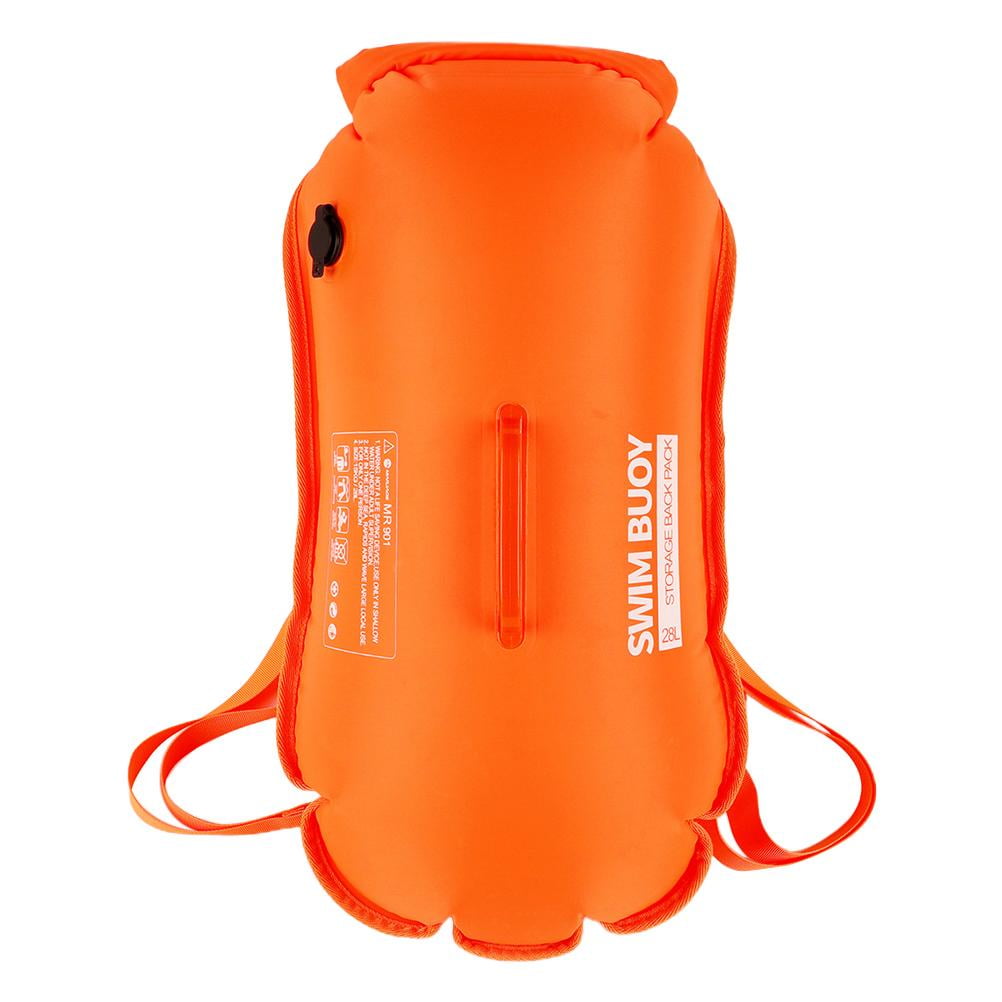 Open Water Swim Companion, Swim Buoy with High Visibility, Inflatable ...