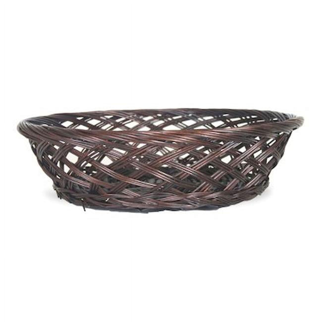 Open Weave Round Bread Basket - Walmart.com
