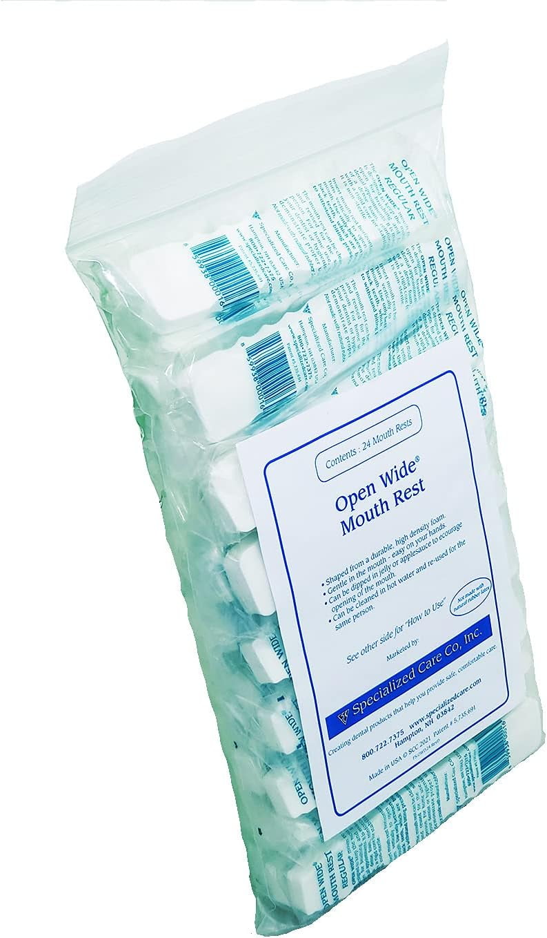 Open Wide Mouth Rest - Regular (24 Pack) - Walmart.com