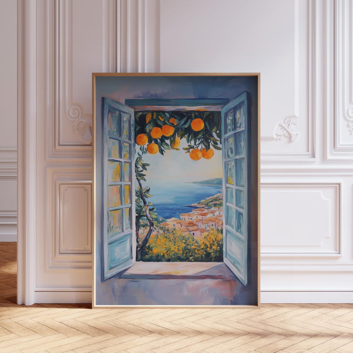 Open Window Henri Matisse Inspired Print Coastal Italy Art Print Open ...