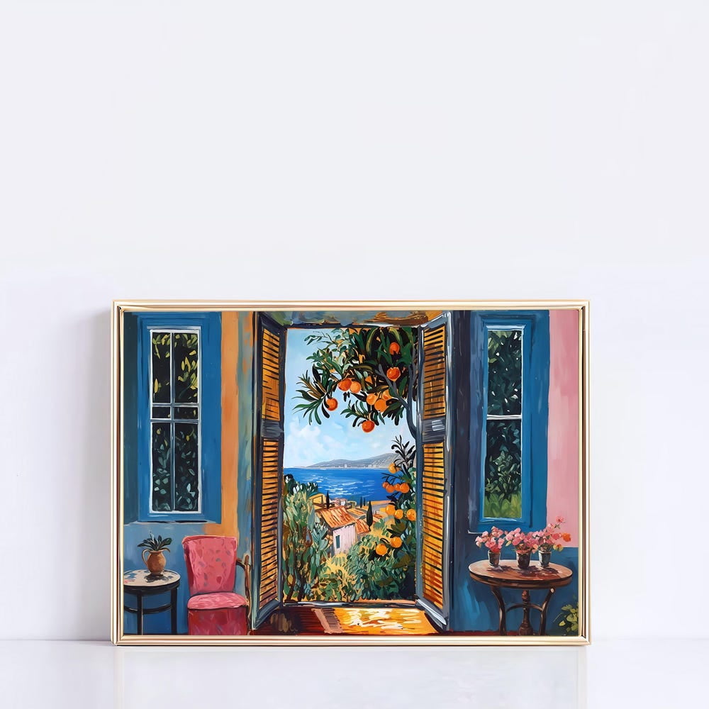 Open Window Henri Matisse Poster, Matisse Style Extended Fauvism ...